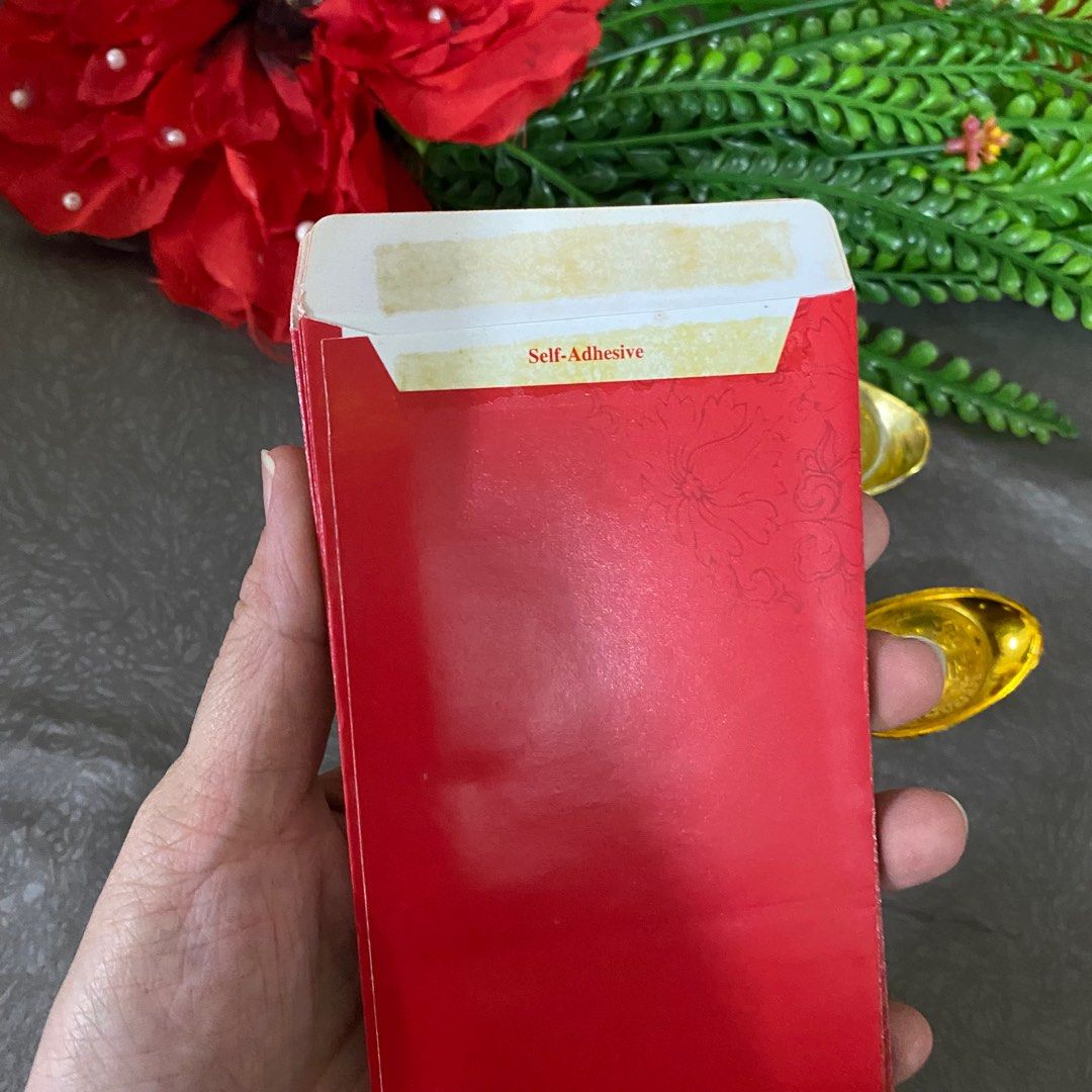 Vintage RHB Ang Pow packet_ RHB bank red packet_ GONG XI FA CHAI 红包 ...