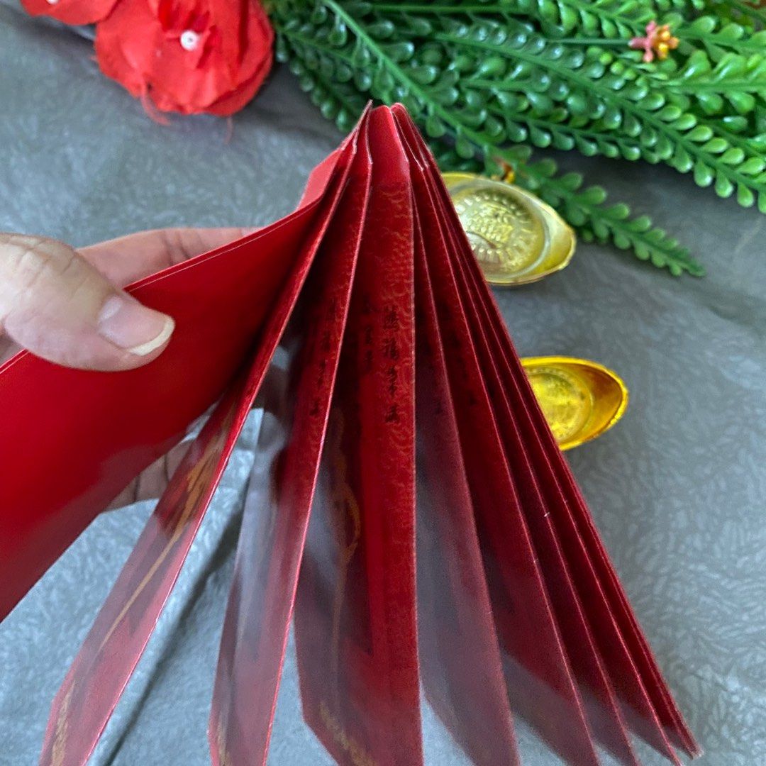 Vintage RHB Ang Pow packet_ RHB bank red packet_ GONG XI FA CHAI 红包 ...