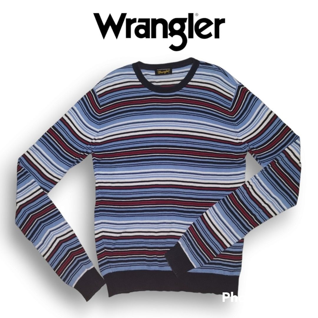 Vintage Wrangler Sweater / S on tag, Men's Fashion, Coats, Jackets and ...