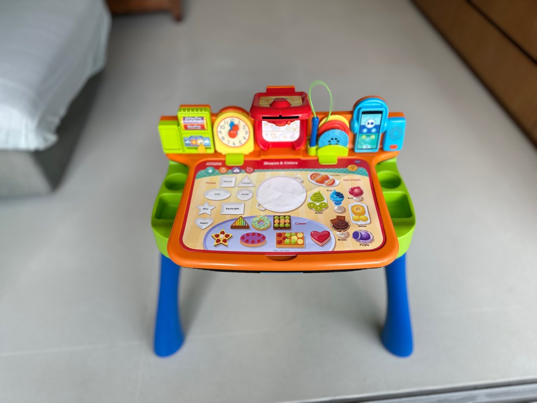 VTech Magic Desk, Babies & Kids, Infant Playtime on Carousell