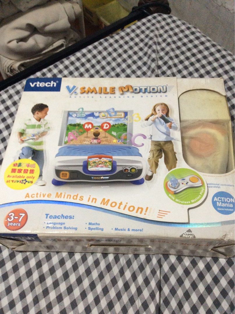 Vtech V. Smile Motion Active Learning System, Hobbies & Toys, Toys ...