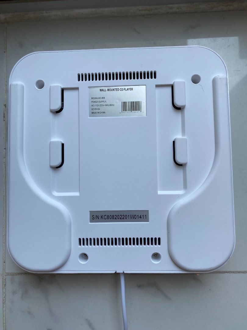 Wall Mounted CD Player KC-808, 興趣及遊戲, 音樂、樂器 & 配件, 音樂與媒體 - CD 及 DVD - Carousell