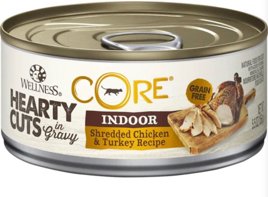 Wellness core indoor shredded can for cats, Pet Supplies, Pet Food on ...