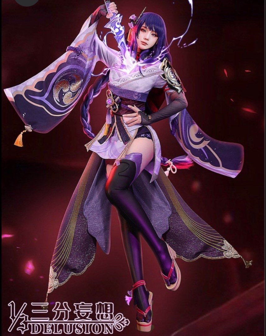 WTS WTT raiden cosplay one third delusions dokidoki sr inazuma electro ...