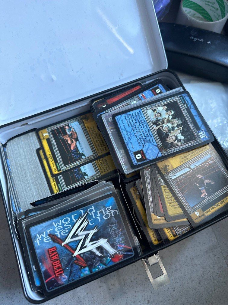 WWF Raw Deal collectible card game, Hobbies & Toys, Toys & Games on ...