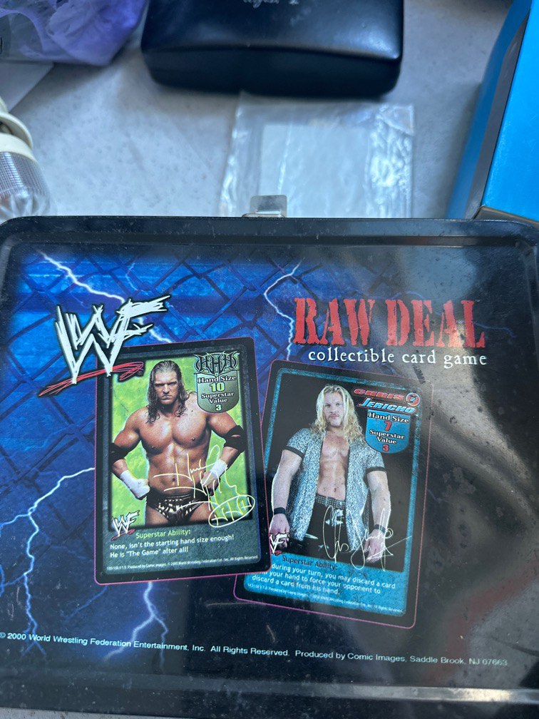 WWF Raw Deal collectible card game, Hobbies & Toys, Toys & Games on ...