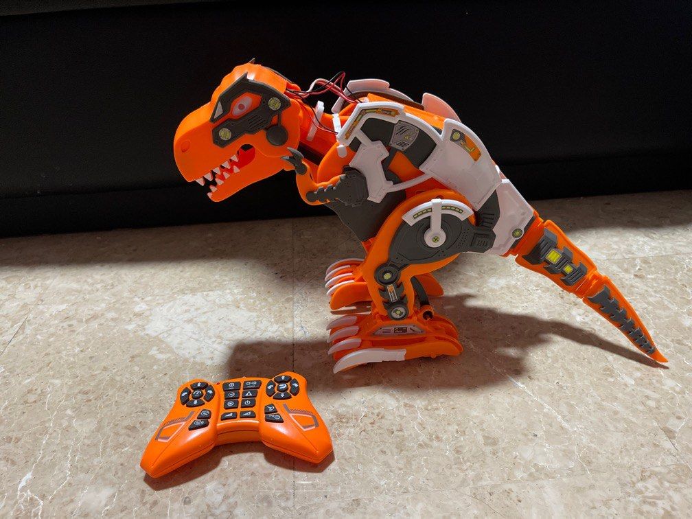 Remote control dinosaur (Xtrem Bots Rex The Dinobot), Hobbies & Toys ...