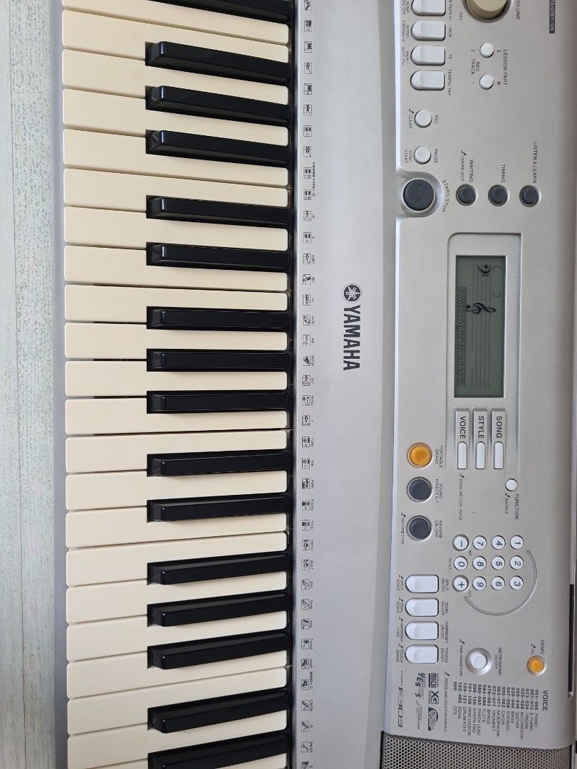 Yamaha Piano Keyboard, Hobbies & Toys, Music & Media, Musical ...
