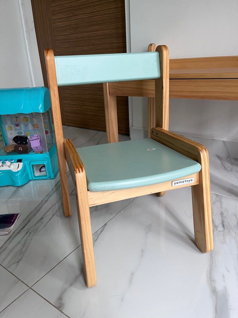 Yamatoya Norsta table and chair set, Babies & Kids, Baby Nursery & Kids ...