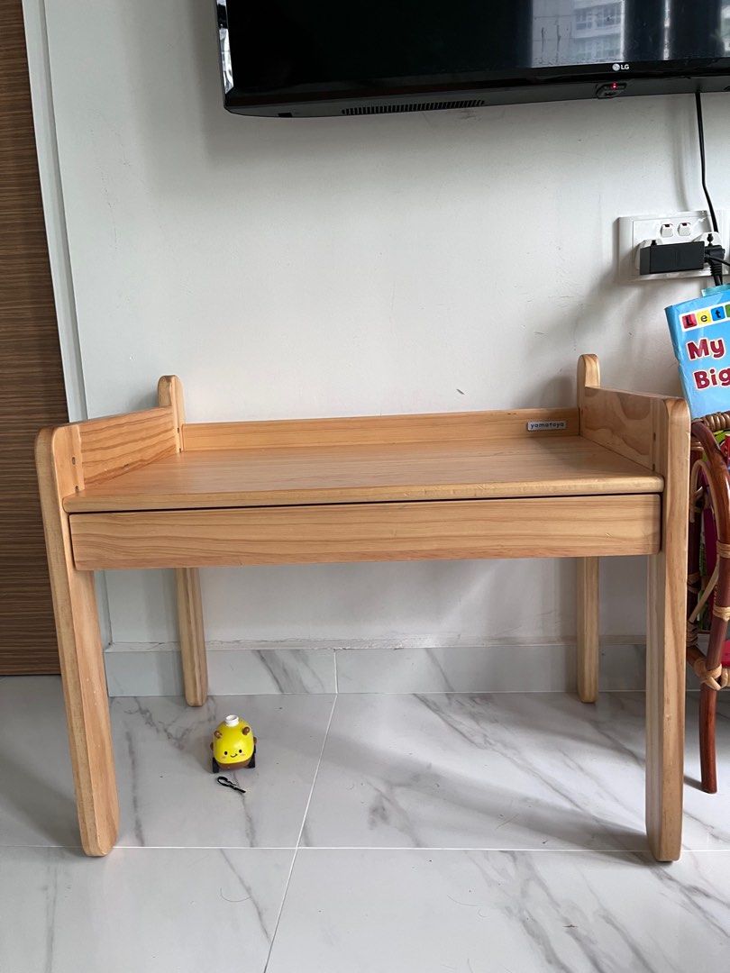 Yamatoya Norsta table and chair set, Babies & Kids, Baby Nursery & Kids ...