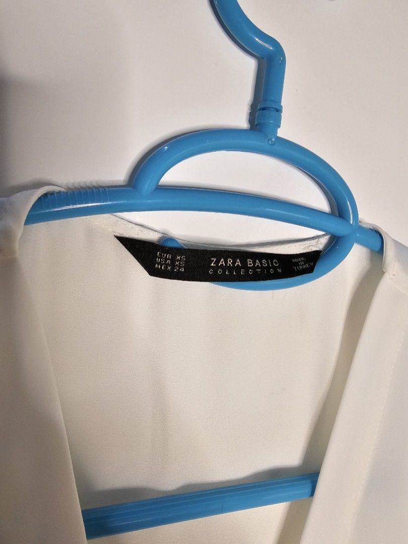 Zara Basic White Top on Carousell
