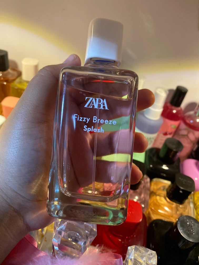 Zara fizzy breeze splash, Beauty & Personal Care, Fragrance ...