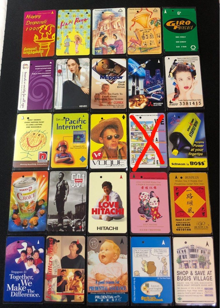 250 SMRT TransitLink Card at $1 Per Card, Hobbies & Toys, Memorabilia ...