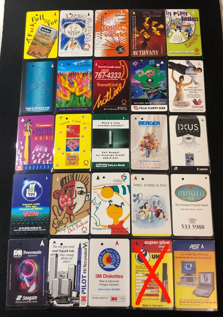 250 SMRT TransitLink Card at $1 Per Card, Hobbies & Toys, Memorabilia ...