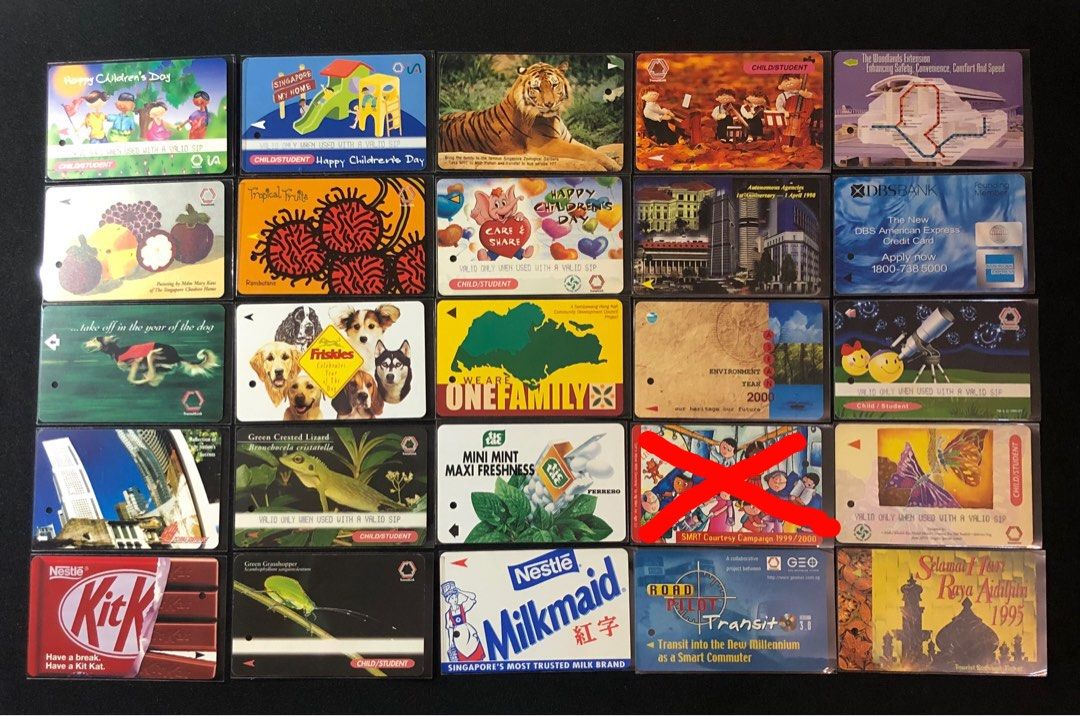 250 SMRT TransitLink Card at $1 Per Card, Hobbies & Toys, Memorabilia ...