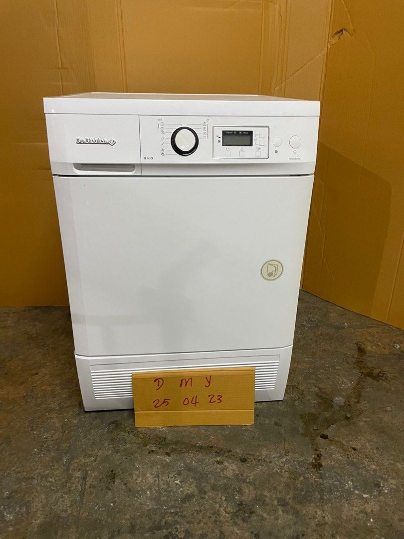 252304 (5)De Dietrich condenser dryer 8kg $188, TV & Home Appliances ...
