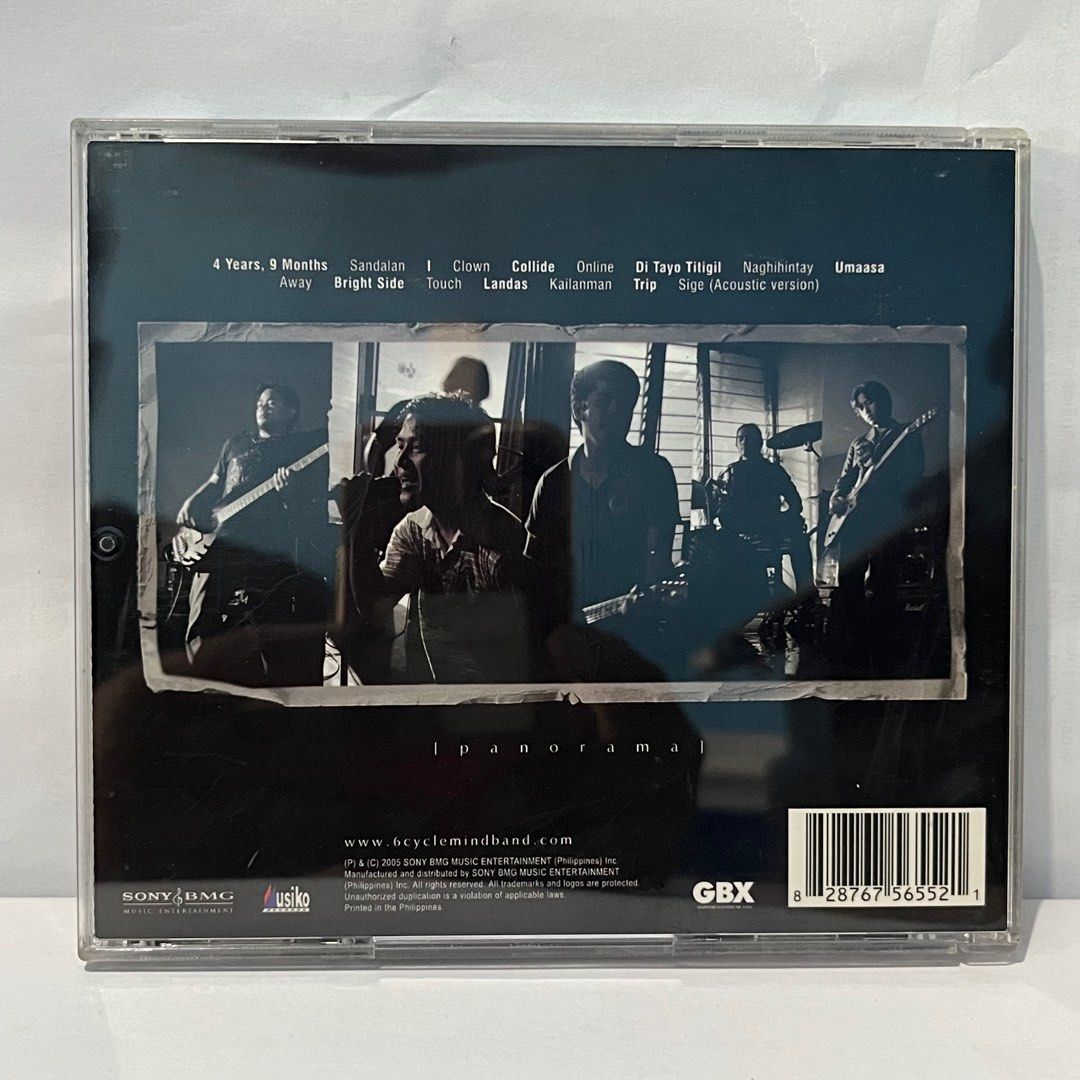 6 CYCLEMIND Panorama OPM CD, Hobbies & Toys, Music & Media, CDs & DVDs ...