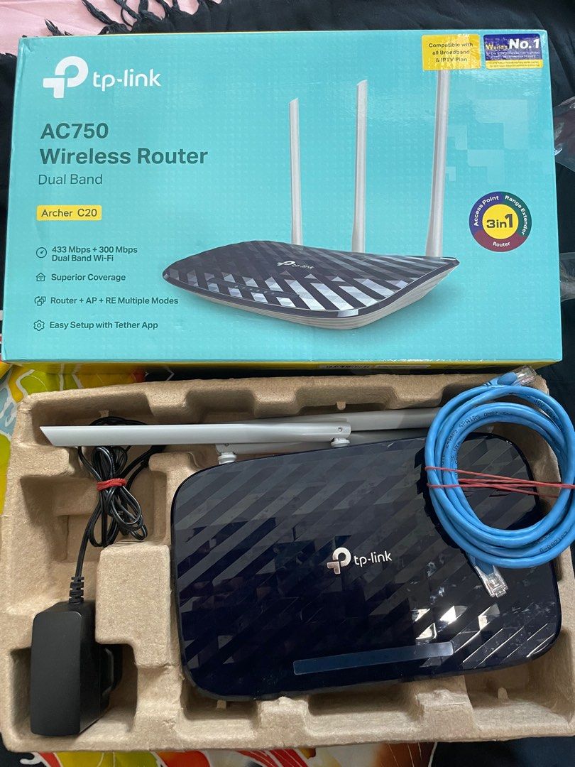 AC750 Wireless Router, Computers & Tech, Parts & Accessories ...