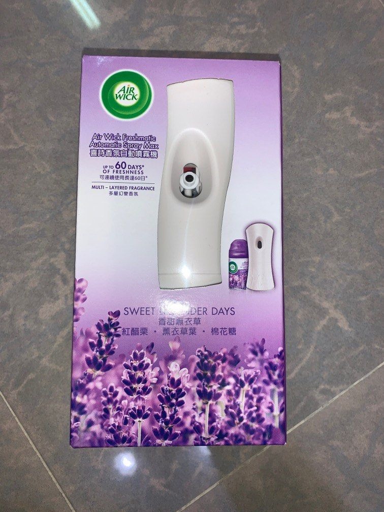 [全新]Air wick fresh magic automatic spray max 喜詩香氛自動噴霧機, 傢俬＆家居, 家居香薰 ...