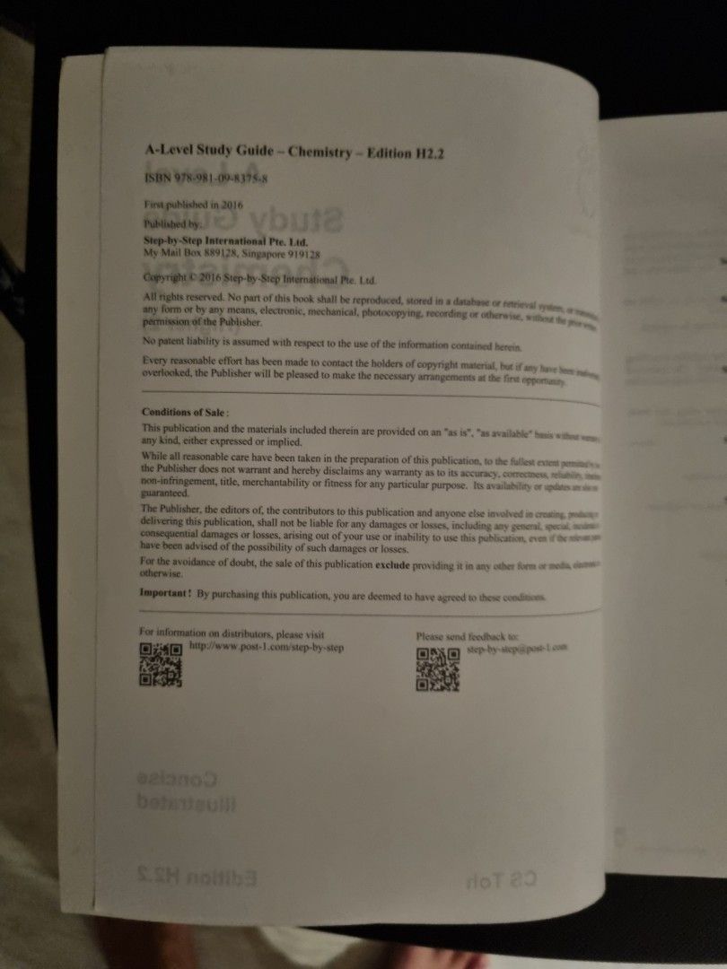 A-Level Study Guide Chemistry, Hobbies & Toys, Books & Magazines ...