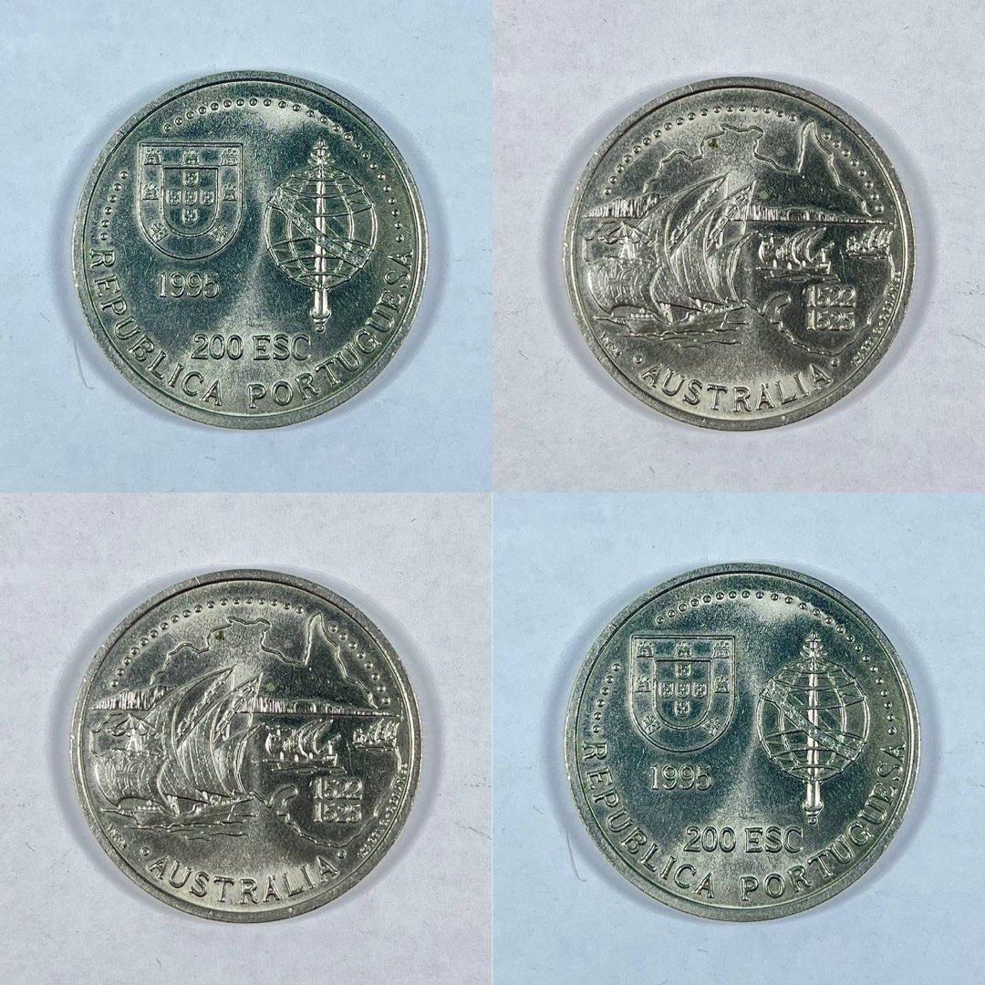 Uncirculated Portugal 200 Escudos 1995 circulating commemorative coin ...