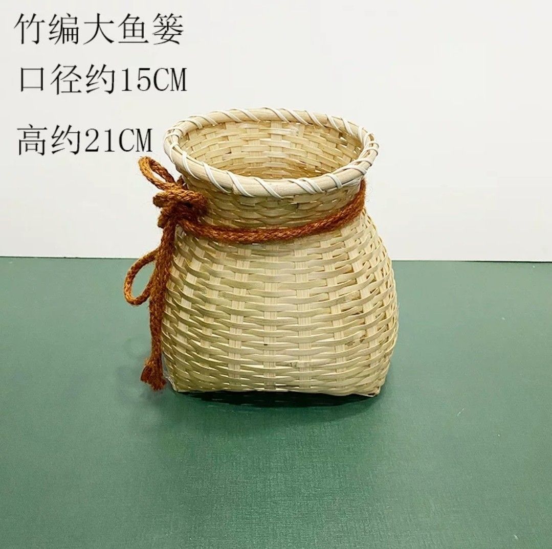 Bakul Rotan Hantaran Dengan Pemegang | Basket Bamboo | Raga Rotan Oval ...