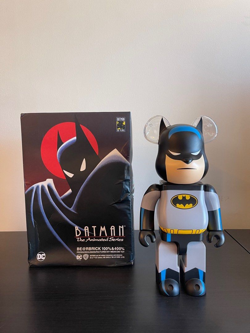 Bearbrick Batman Animated 400% & 100%, Hobbies & Toys, Toys & Games on ...