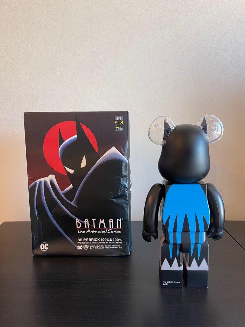 Bearbrick Batman Animated 400% & 100%, Hobbies & Toys, Toys & Games on ...