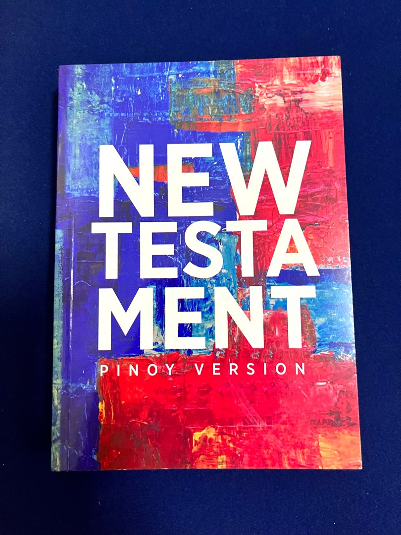Bible New testament Pinoy Version with pictures/drawings on Carousell