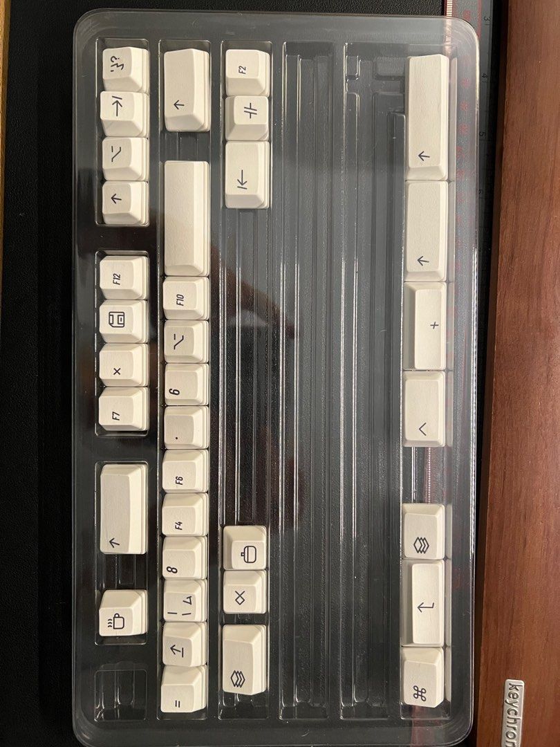 Black and white Topre key cap HHKB/Realforce/leopold, Computers & Tech ...