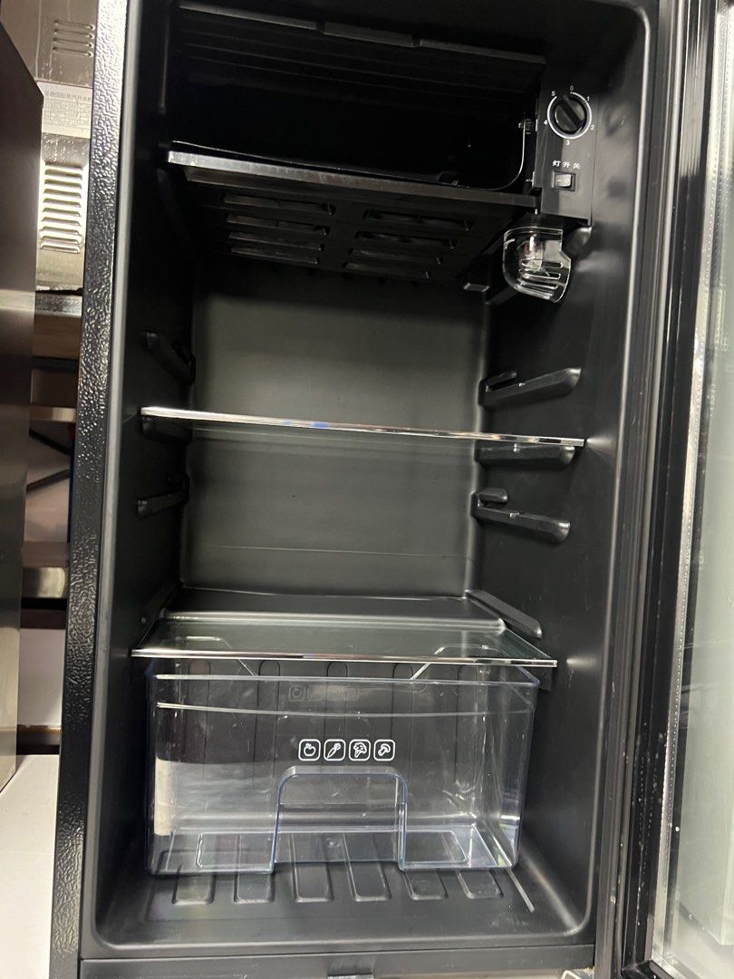 Black Mini fridge/ Domestic Home Use Small Fridge/Refrigerator/Counter ...