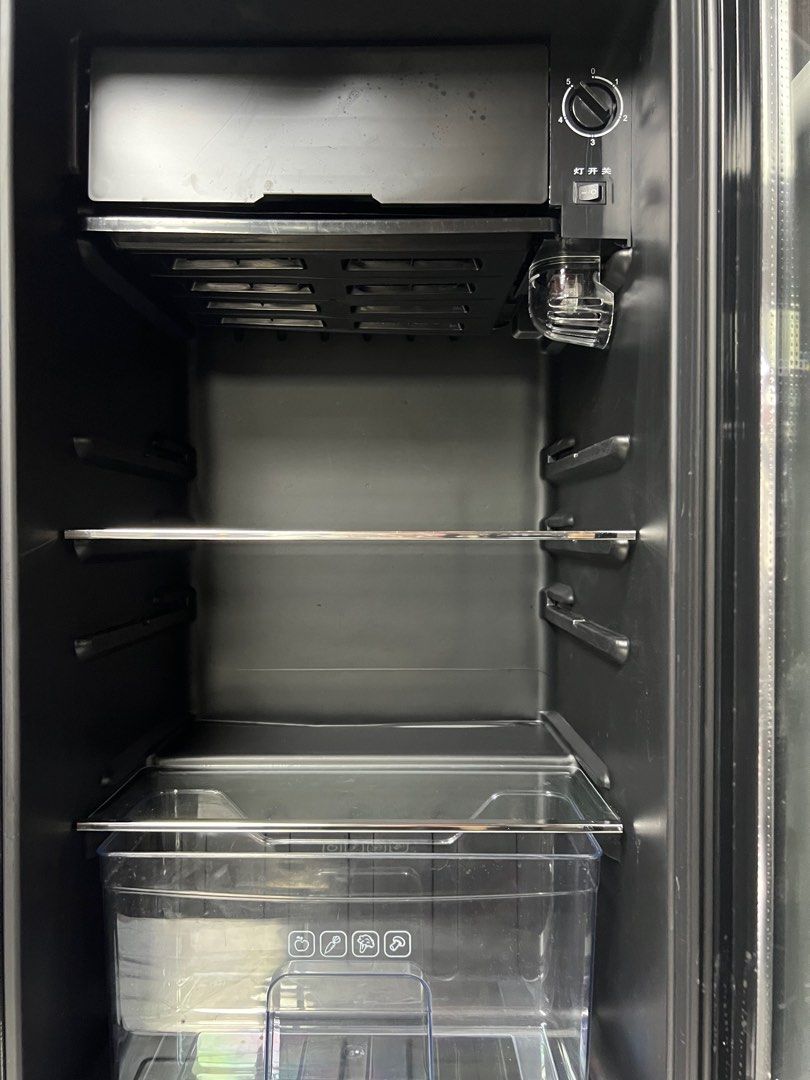 Black Mini fridge/ Domestic Home Use Small Fridge/Refrigerator/Counter ...