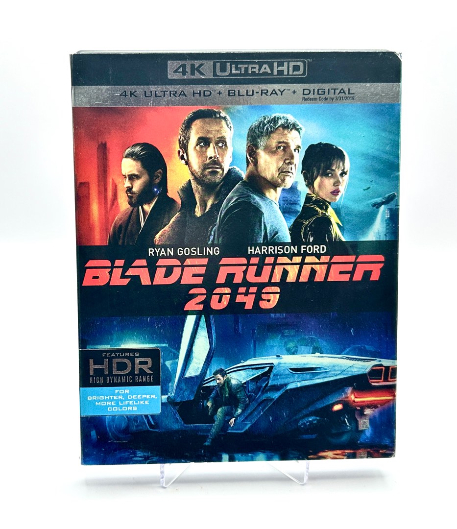 Blade Runner 2049 4k blu ray, Hobbies & Toys, Music & Media, CDs & DVDs ...