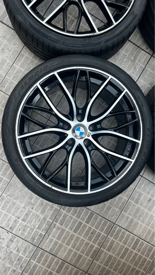 BMW rims, Car Parts & Accessories, Mags and Tires on Carousell