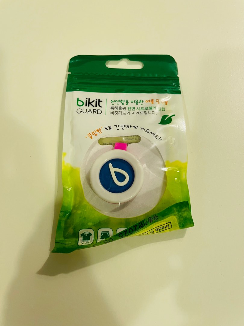 BNIB bikit guard mosquito repellent, Health & Nutrition, Insect ...