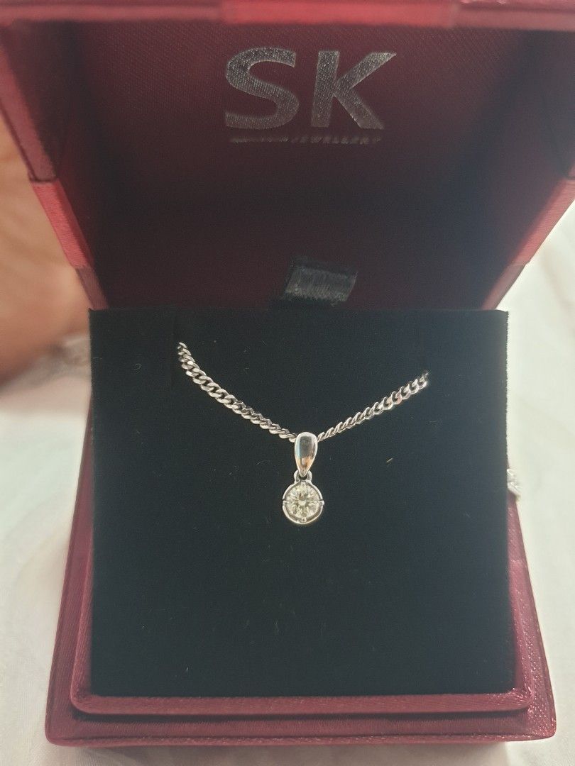 Sk diamond necklace store