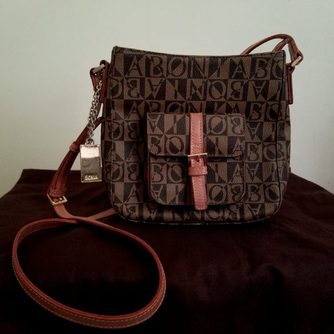 bonia sling bag, Fesyen Wanita, Tas & Dompet di Carousell