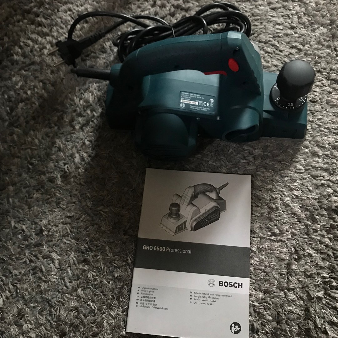 Bosch GHO 6500 Professional Planer, Commercial & Industrial, Construction Tools & Equipment on ...