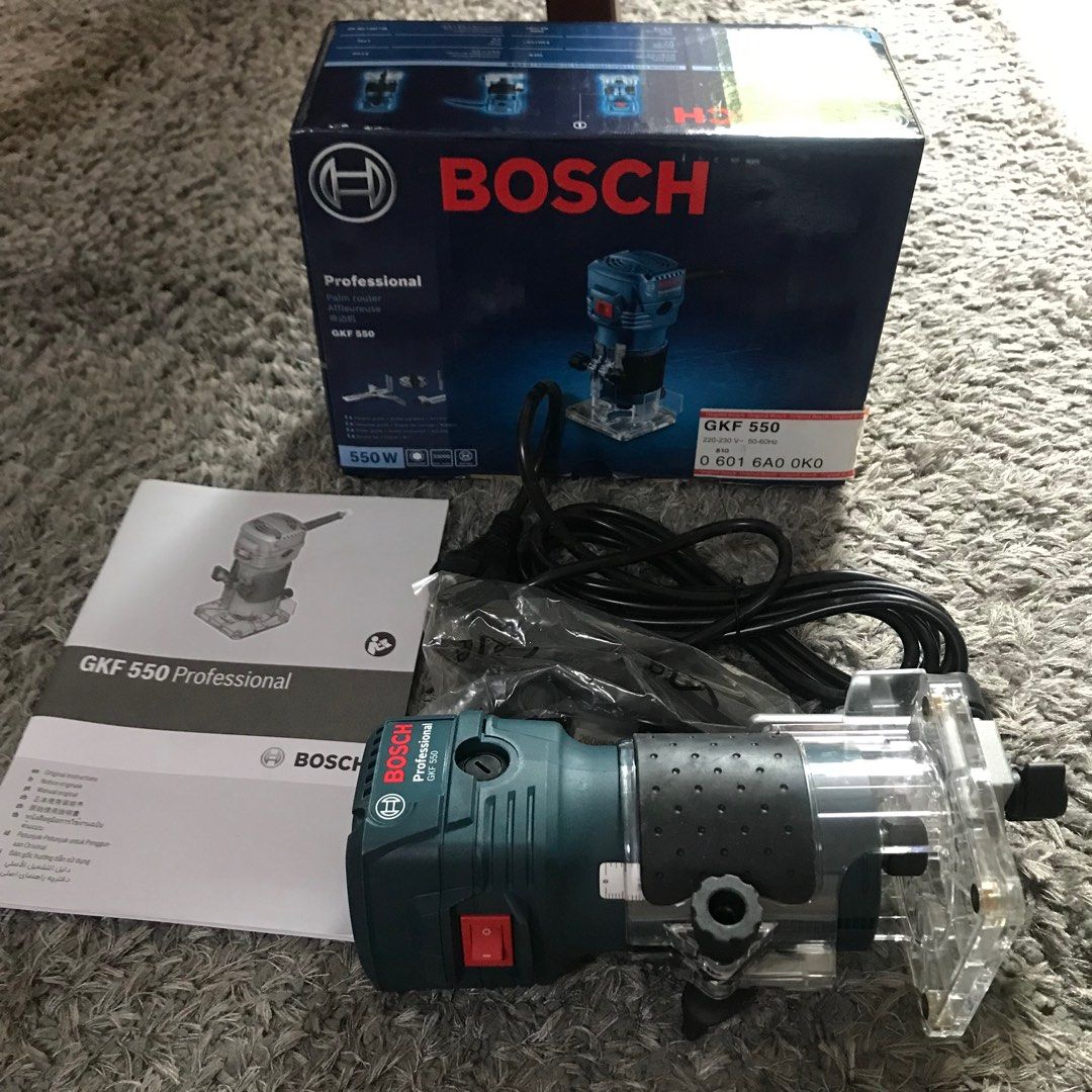 Bosch Professional Palm Router GKF 550, Commercial & Industrial ...