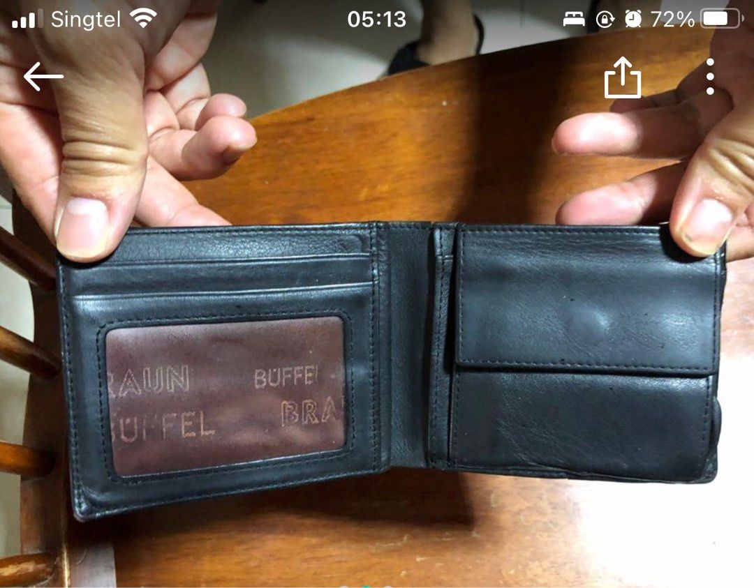 Braun buffet wallet up $99, Men's Fashion, Watches & Accessories ...