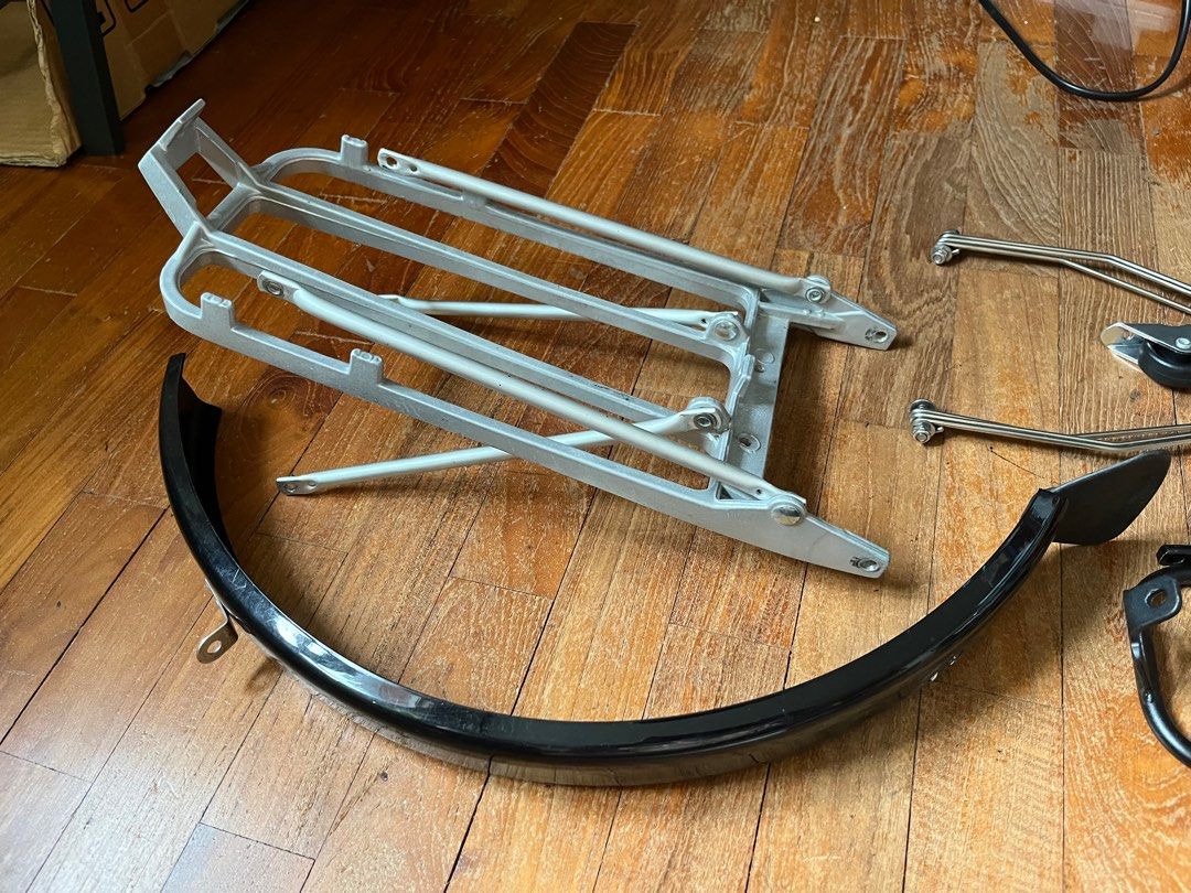 Brompton racks, mudguards, handlebar part, Sports Equipment, Bicycles ...