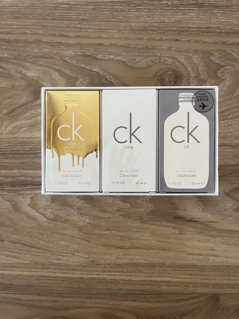 Calvin Klein Trio set travel exclusive, Beauty & Personal Care ...