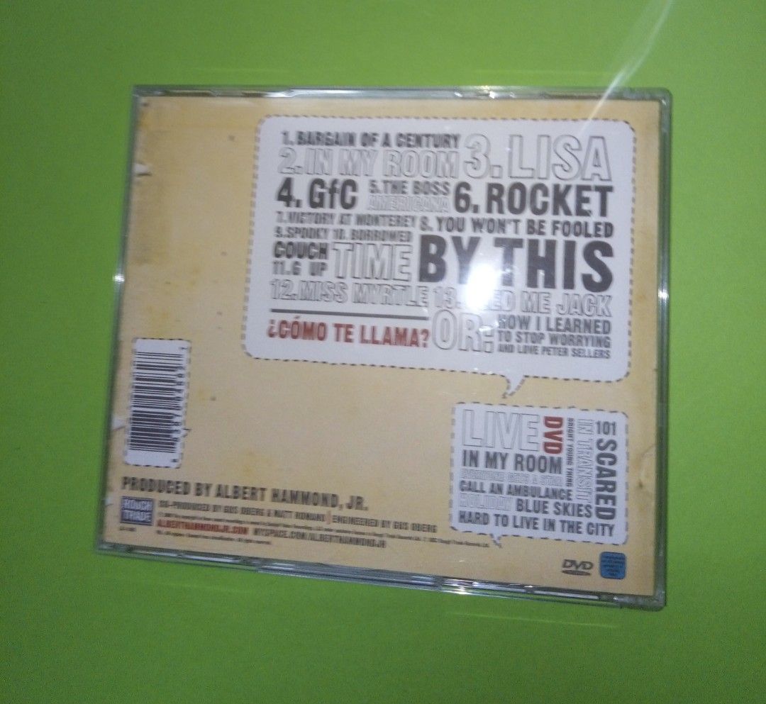 CD ALBERT HAMMOND JR : ?COMO TE LLAMA? ALBUM (2008) INDIE ROCK GARAGE ...