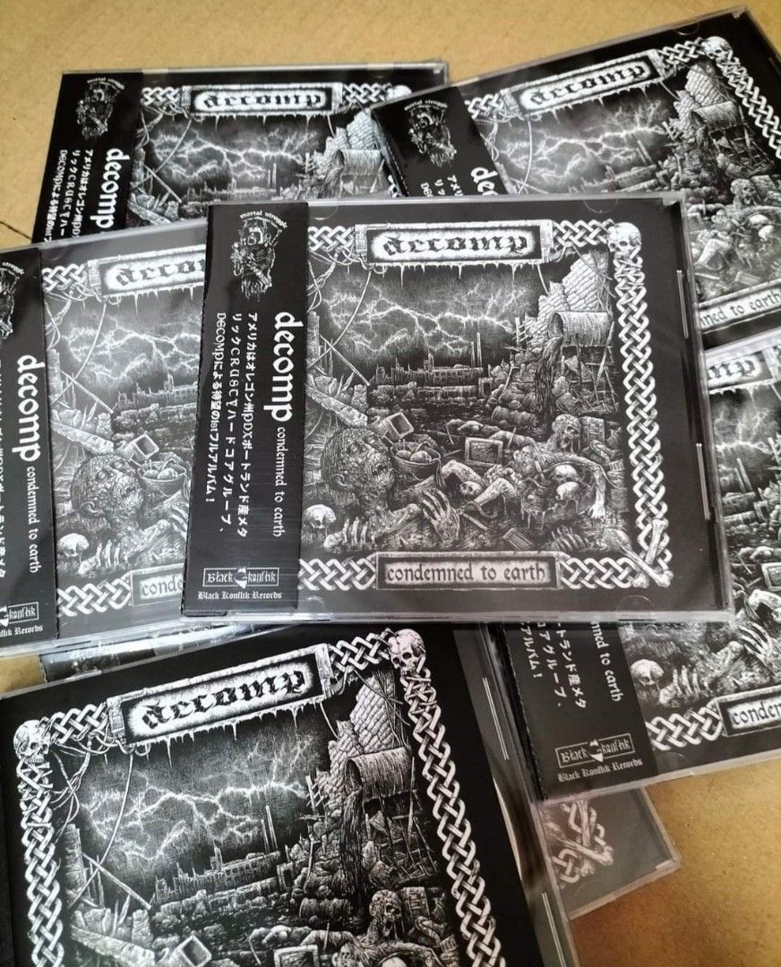 CD DECOMP "Condemned To Earth" CD, Hobbies & Toys, Music & Media, CDs ...