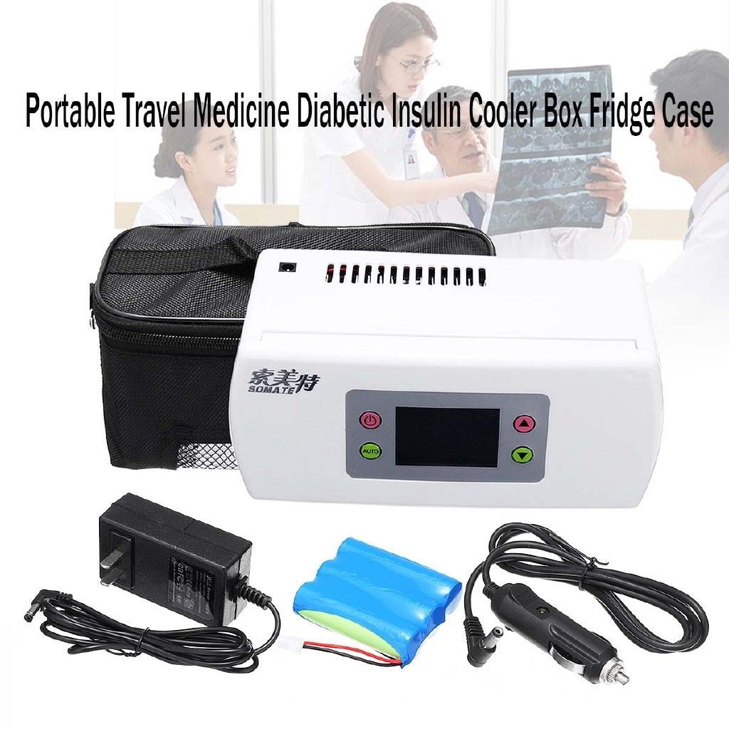 Check out Portable Travel Medicine Freezer Diabetic Insulin Cooler Mini ...