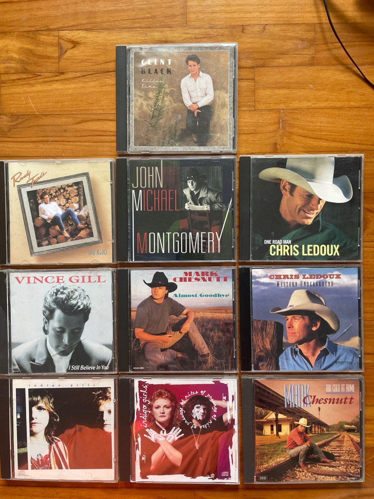 Randy Travis Vince Gill Indigo Girls Mark Chestnut Chris Ledoux John ...