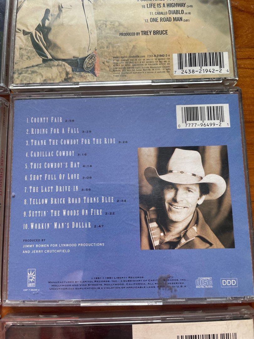 Randy Travis Vince Gill Indigo Girls Mark Chestnut Chris Ledoux John ...