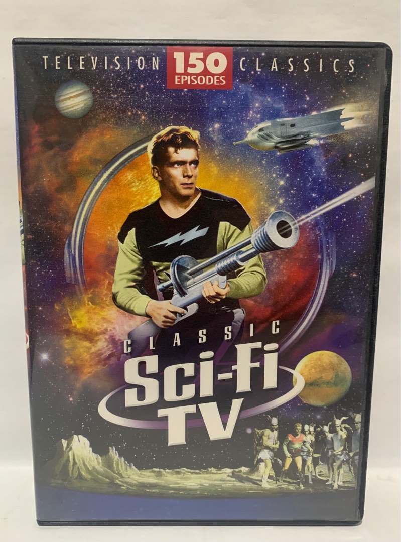 Classic Sci-Fi TV - 150 Episodes DVD |Flash Gordan, Clutch Cargo, One ...