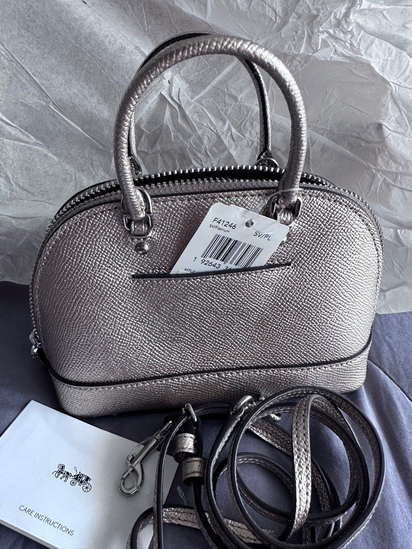 COACH micro mini alma bolide style bag, Women's Fashion, Bags & Wallets ...