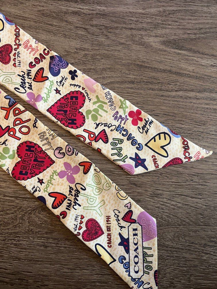 Coach twilly, Luxury, Accessories on Carousell